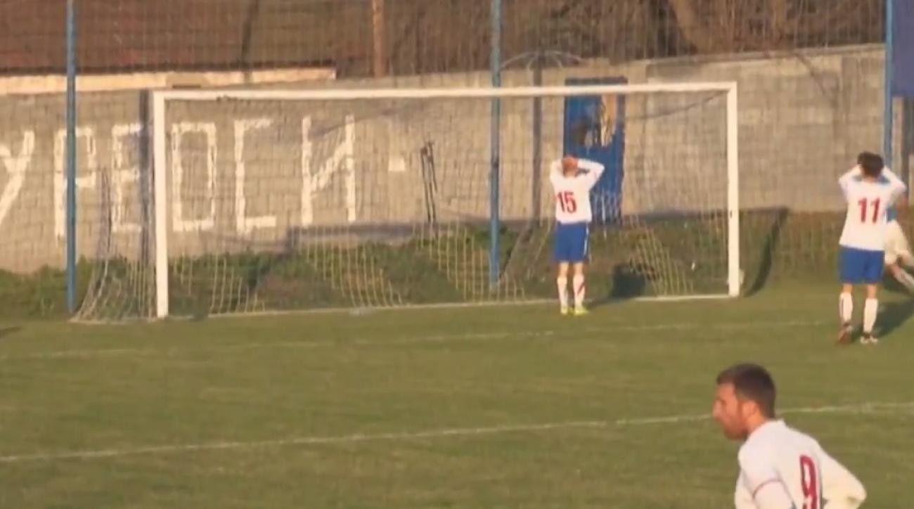 Watch: The worst missed shot in the history of soccer