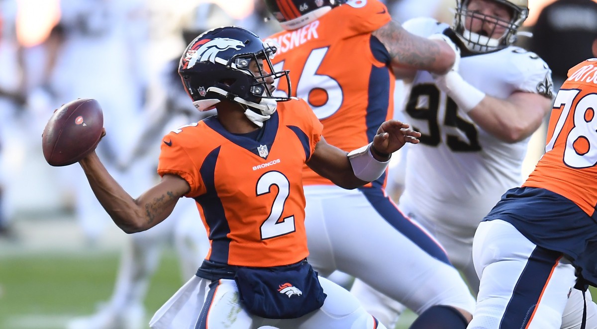 The Broncos' QB Situation Against the Saints Was More Sad Than Amusing