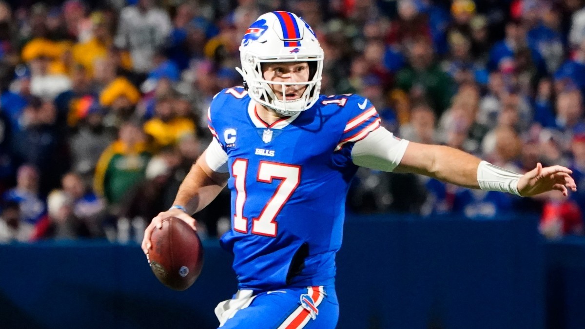 Bills’ Josh Allen Appears to Have Different Handshake for Every Teammate