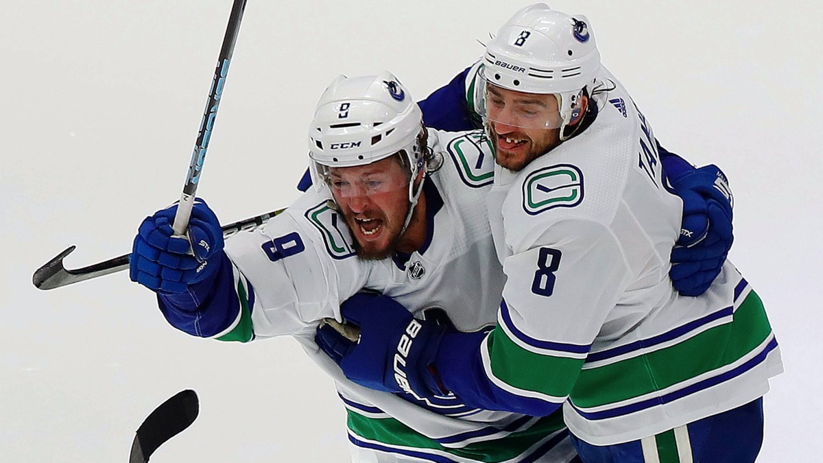 Christopher Tanev Scores 11 Seconds Into Overtime as Canucks Beat Wild 5-4
