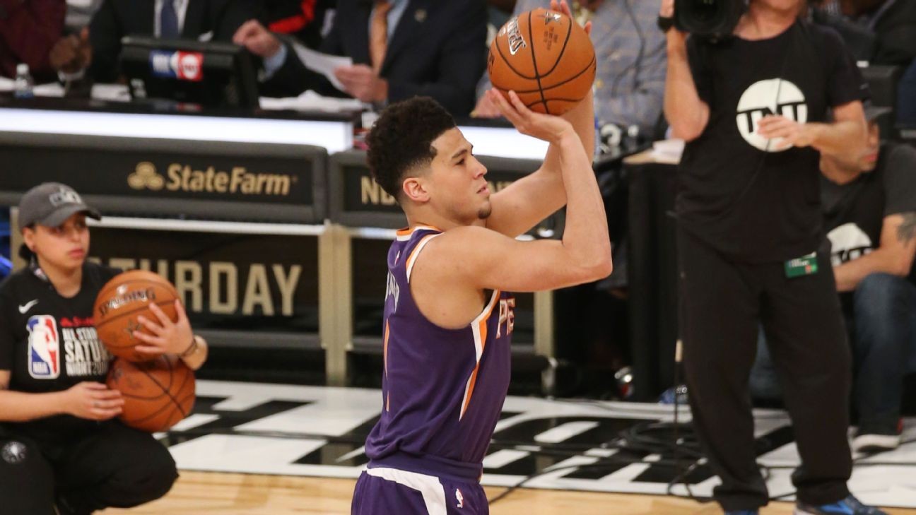 Sunburn: Devin Booker's hot shooting leads 3-point grades