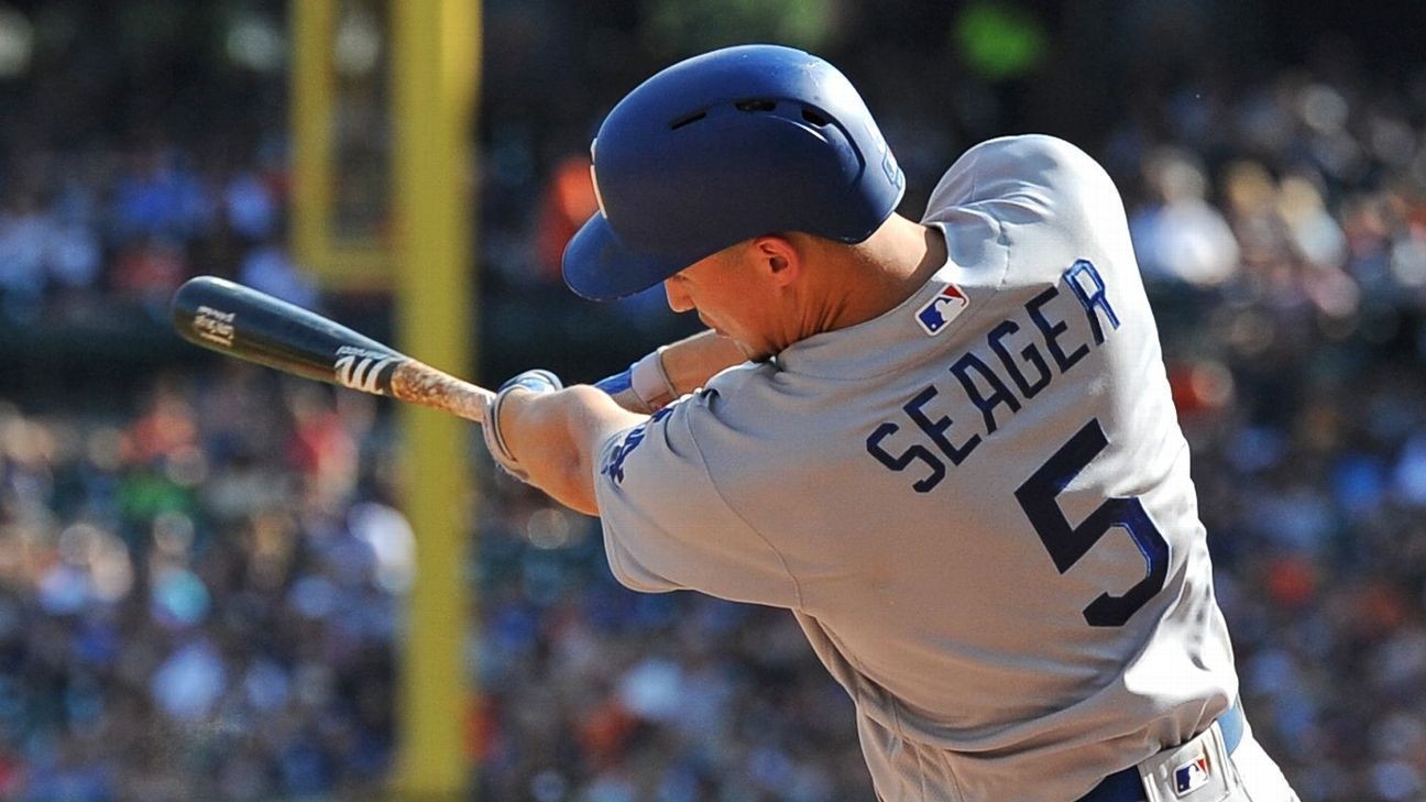 Dodgers leave Corey Seager off NLCS roster due to back injury