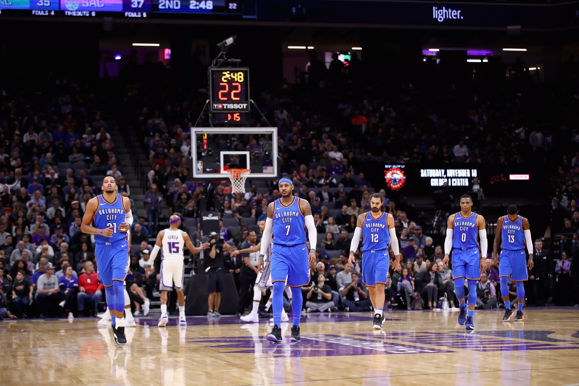 No Thunder on NBA All-Defensive Teams