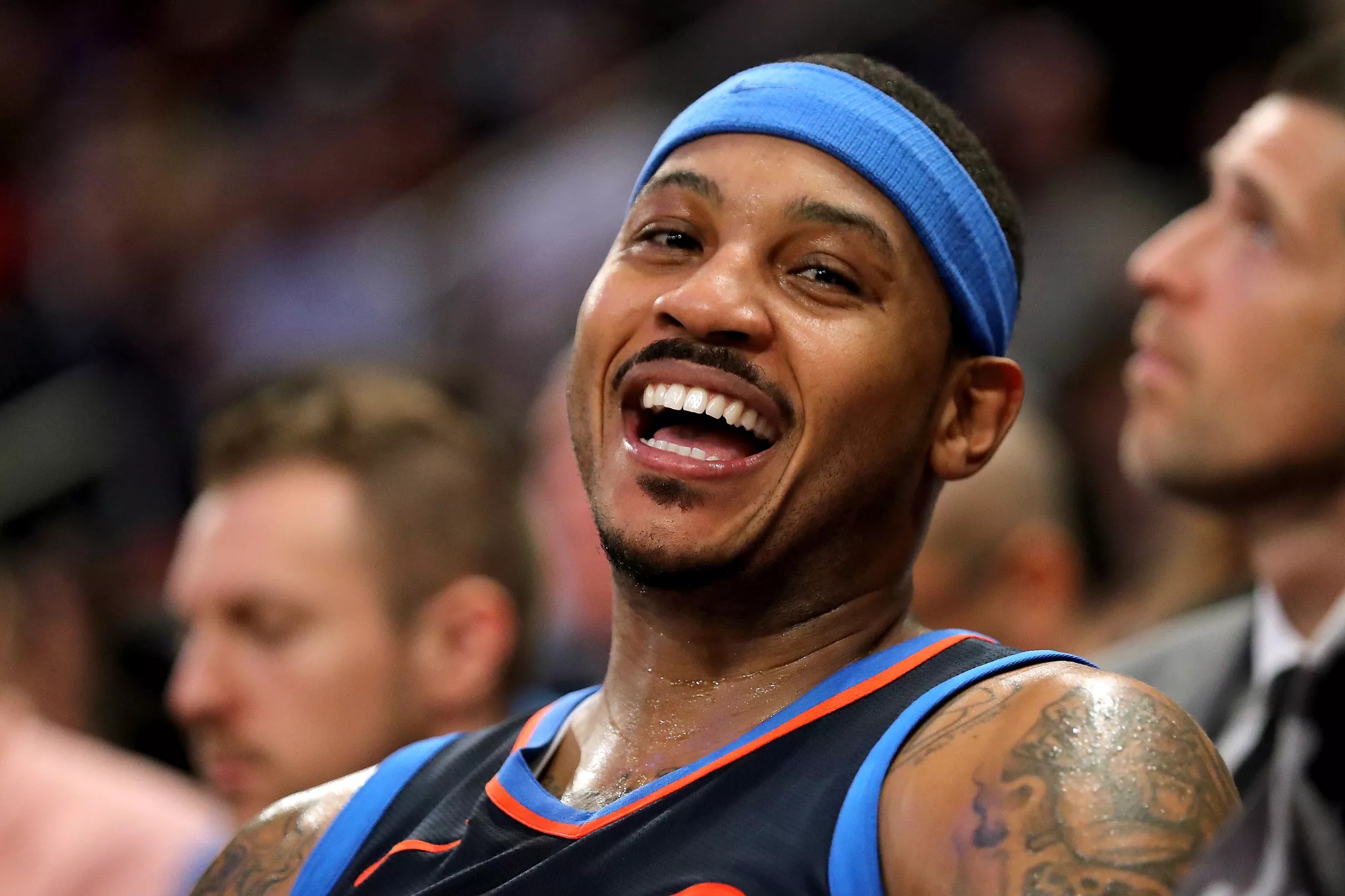 Should Carmelo Anthony come off the bench?