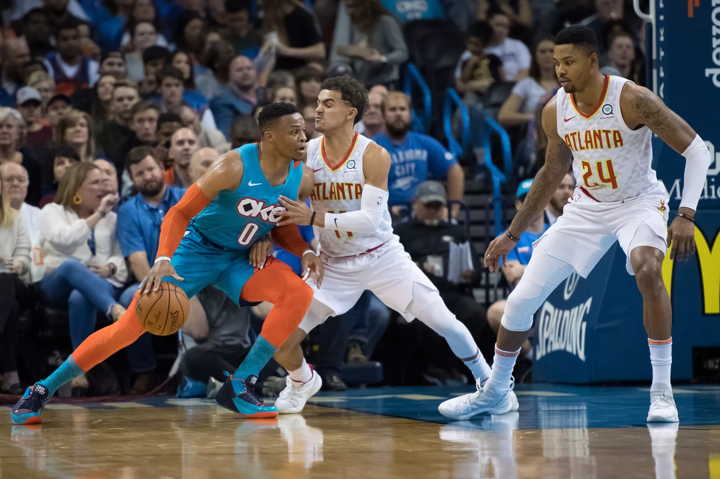 Thunder vs Hawks, final score: Big 2nd quarter leads OKC to convincing ...