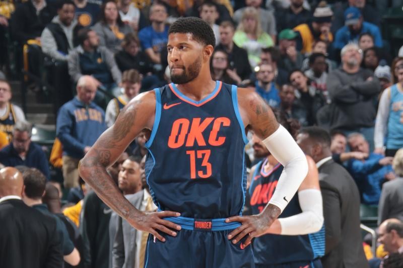 Paul George Struggles in Return to Indiana Despite Thunder Win vs. Pacers