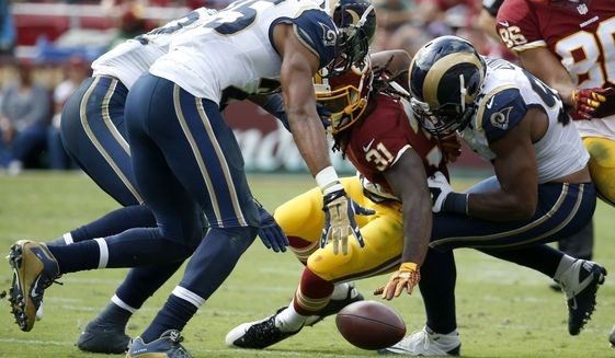 Fumbling issues preventing rookie Matt Jones from greater role