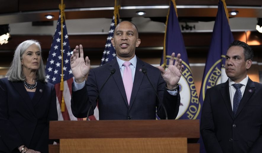 Rep. Hakeem Jeffries says he supported ‘certification’ of Trump as GOP ...