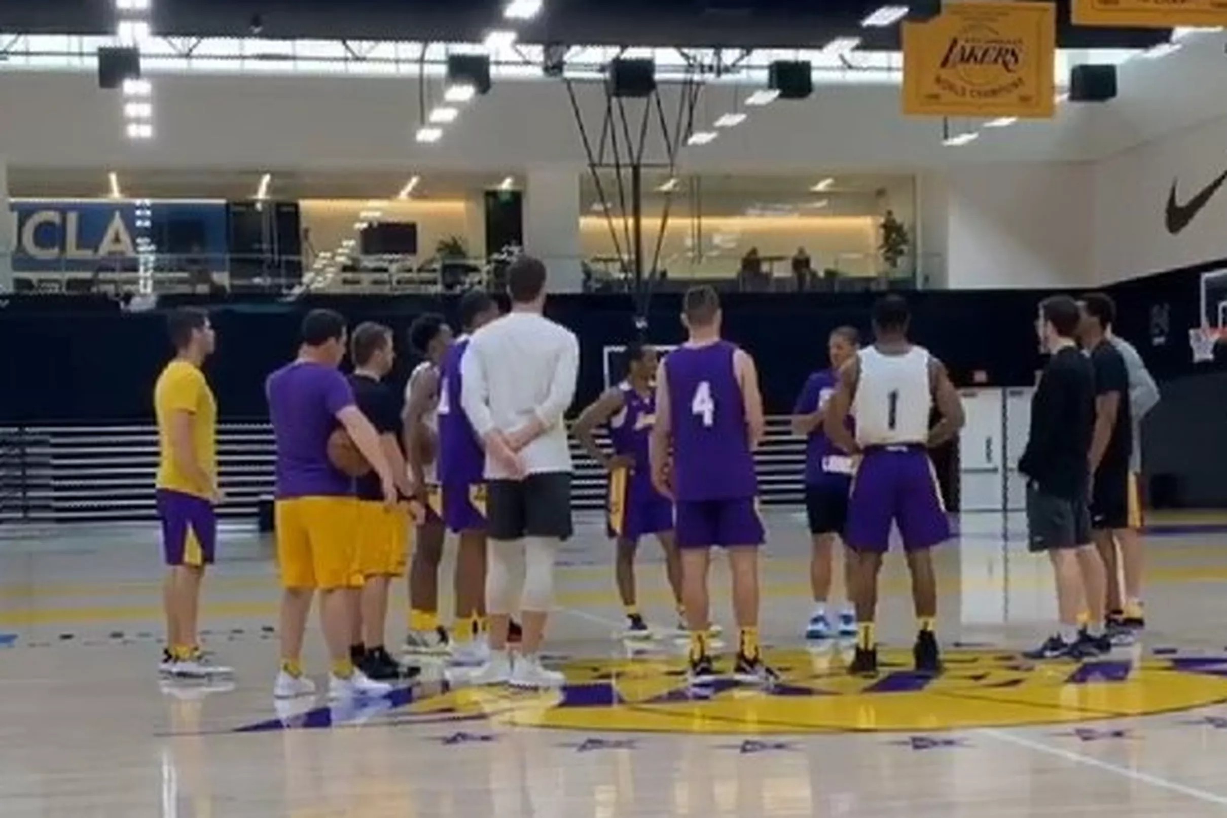 The Lakers started draft workouts for summer league prospects, possible ...