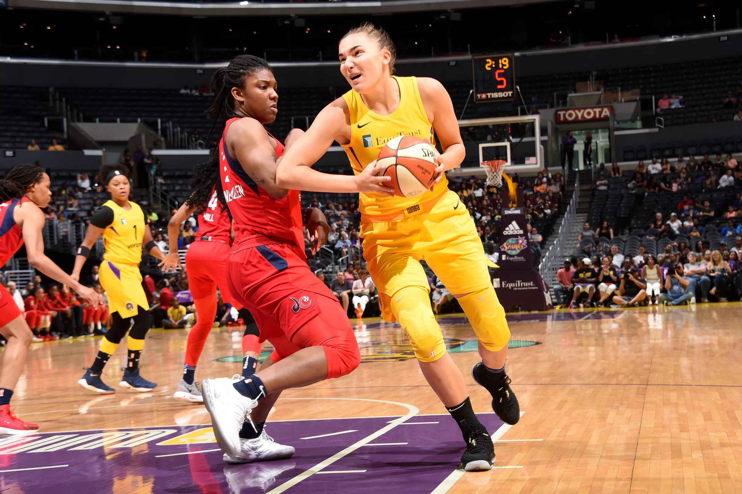 L.A. Sparks rookie season review: Maria Vadeeva