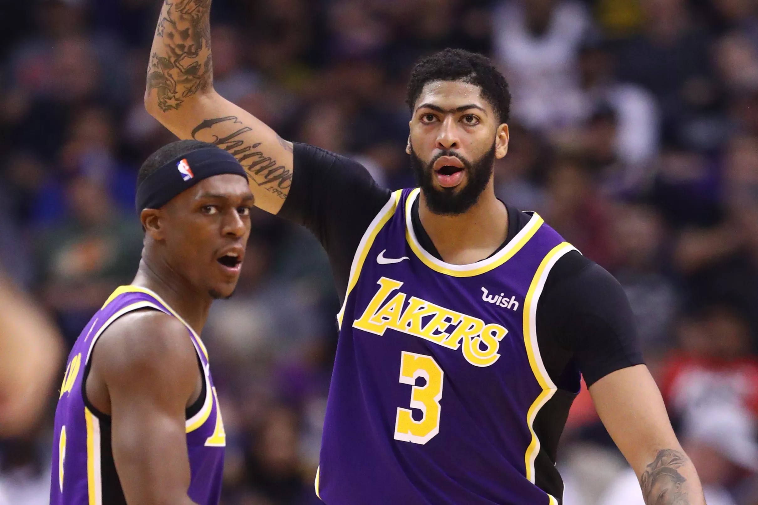 Rajon Rondo says he’ll be ‘angry’ if Anthony Davis doesn’t win both ...