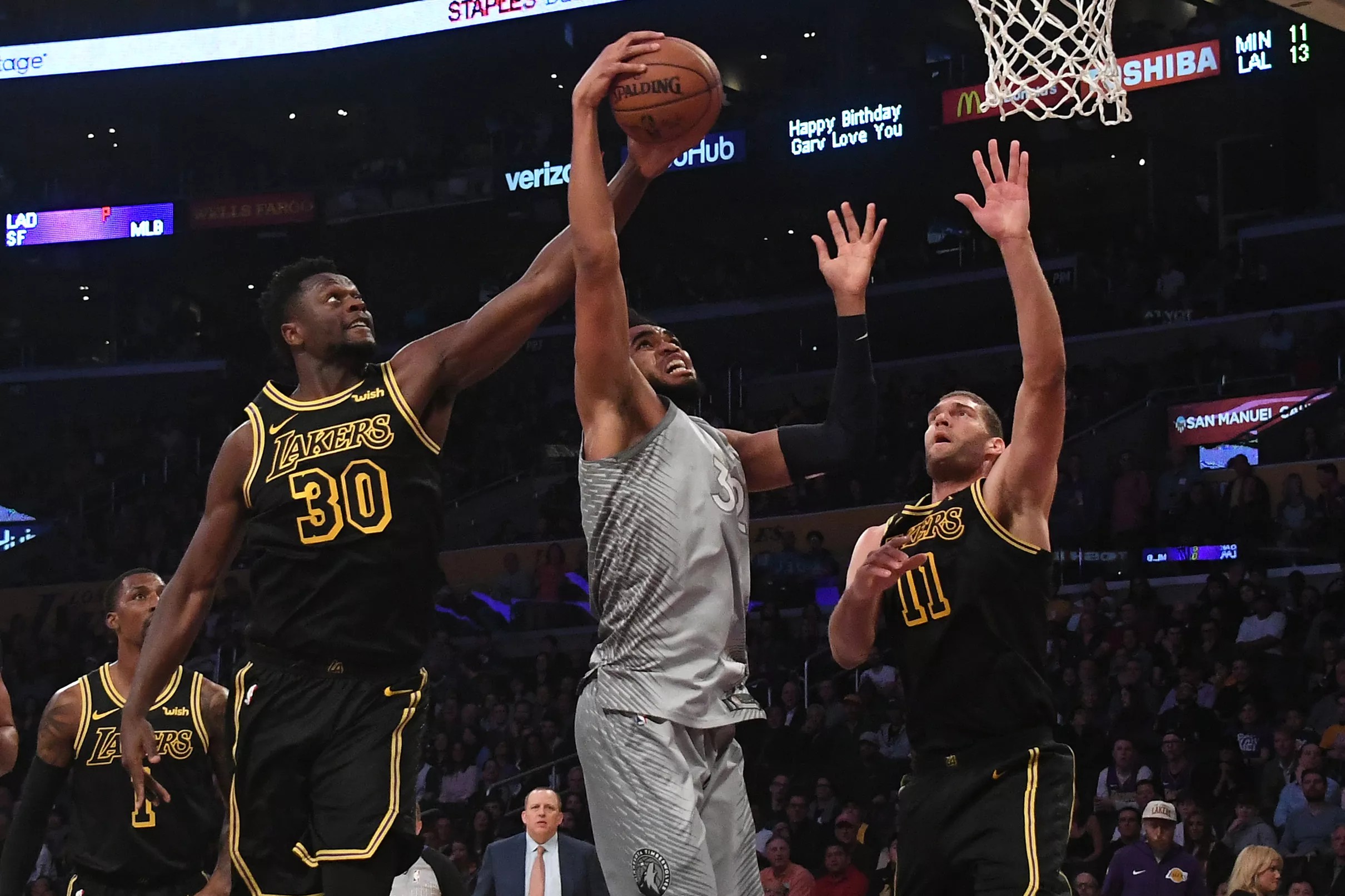 Lakers get swept by Timberwolves for first time in franchise history ...