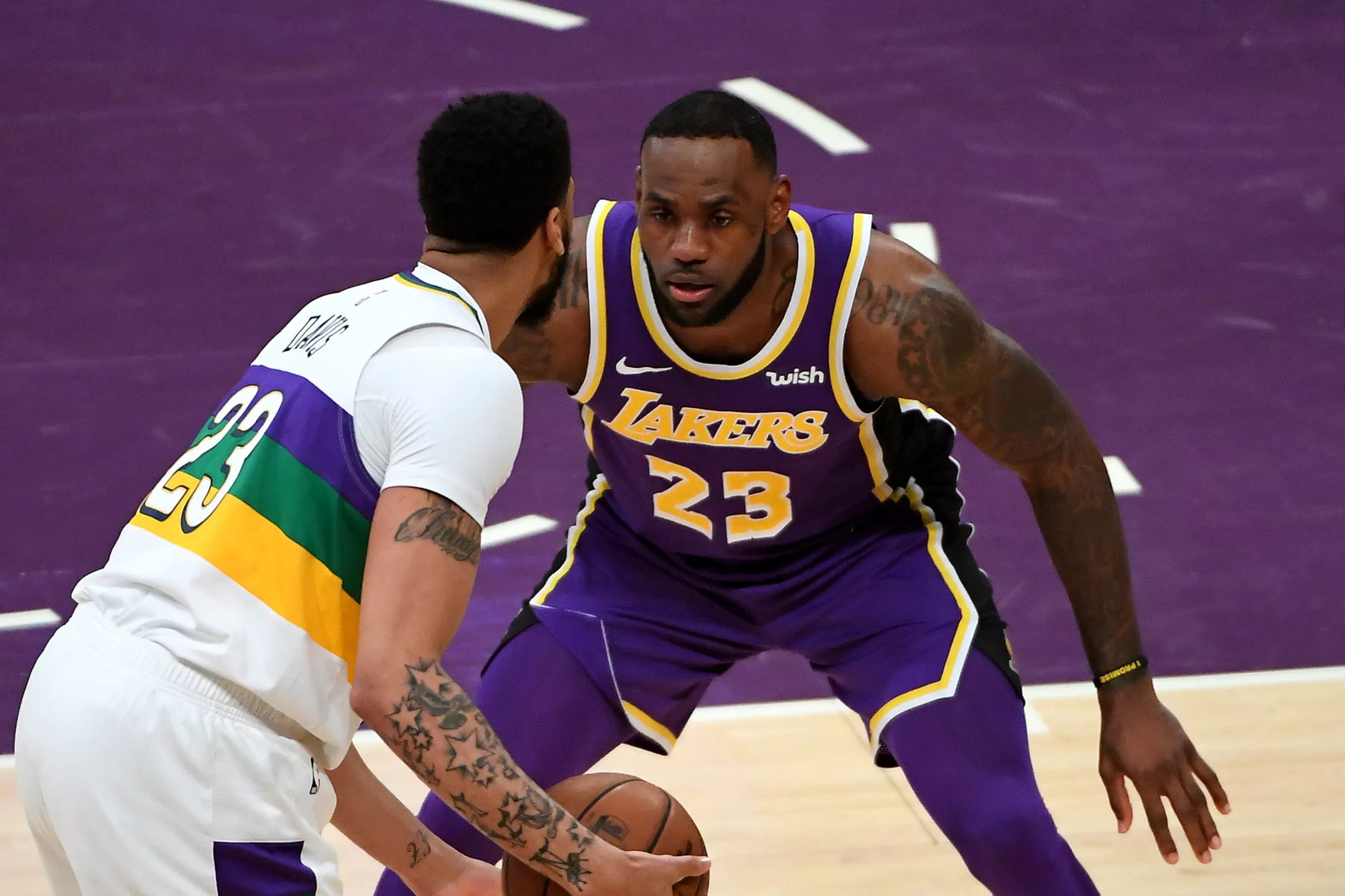 LeBron James dares teams to test him on defense and ‘see what happens’
