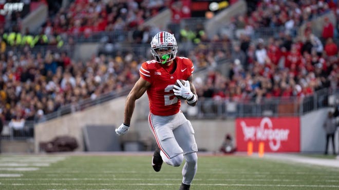 NFL Draft profile and projection for wide receiver Emeka Egbuka