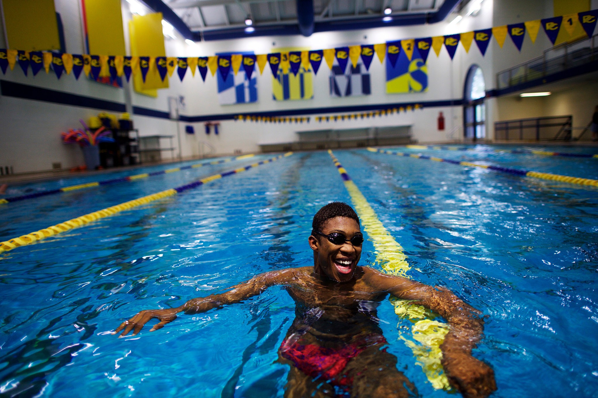 At 16, Reece Whitley Stands Tall in and Out of Water