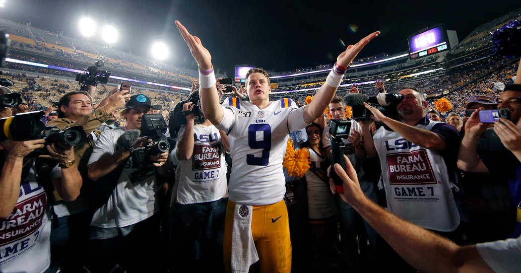 Joe Burrow Wins the 2019 Heisman Trophy
