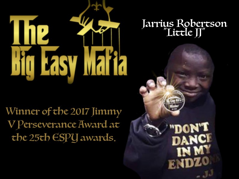 Jarrius “Little JJ” Robertson To Receive The Jimmy V Perseverance Award ...
