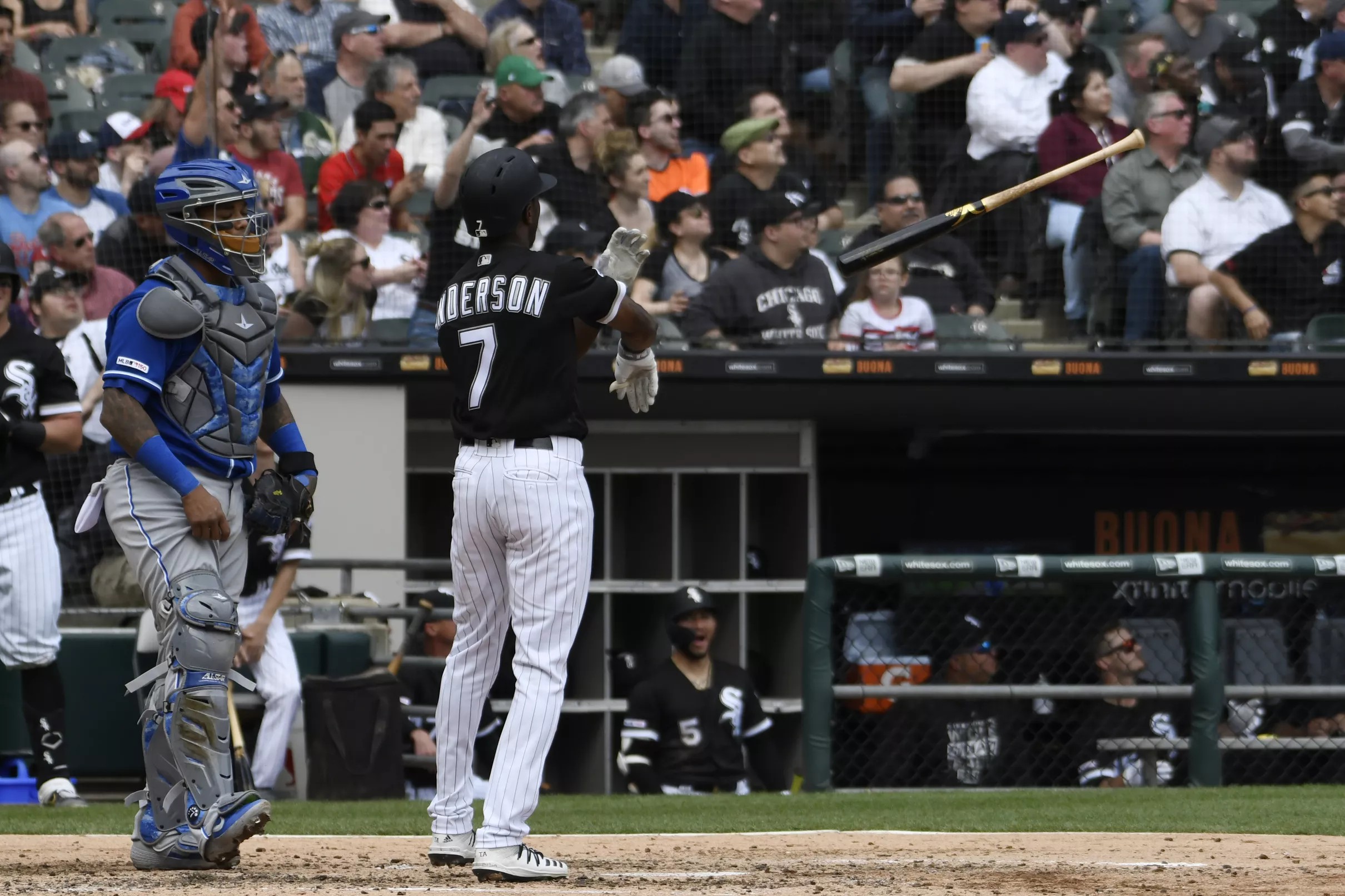 Did Tim Anderson’s Bat Flip Cross the Line?
