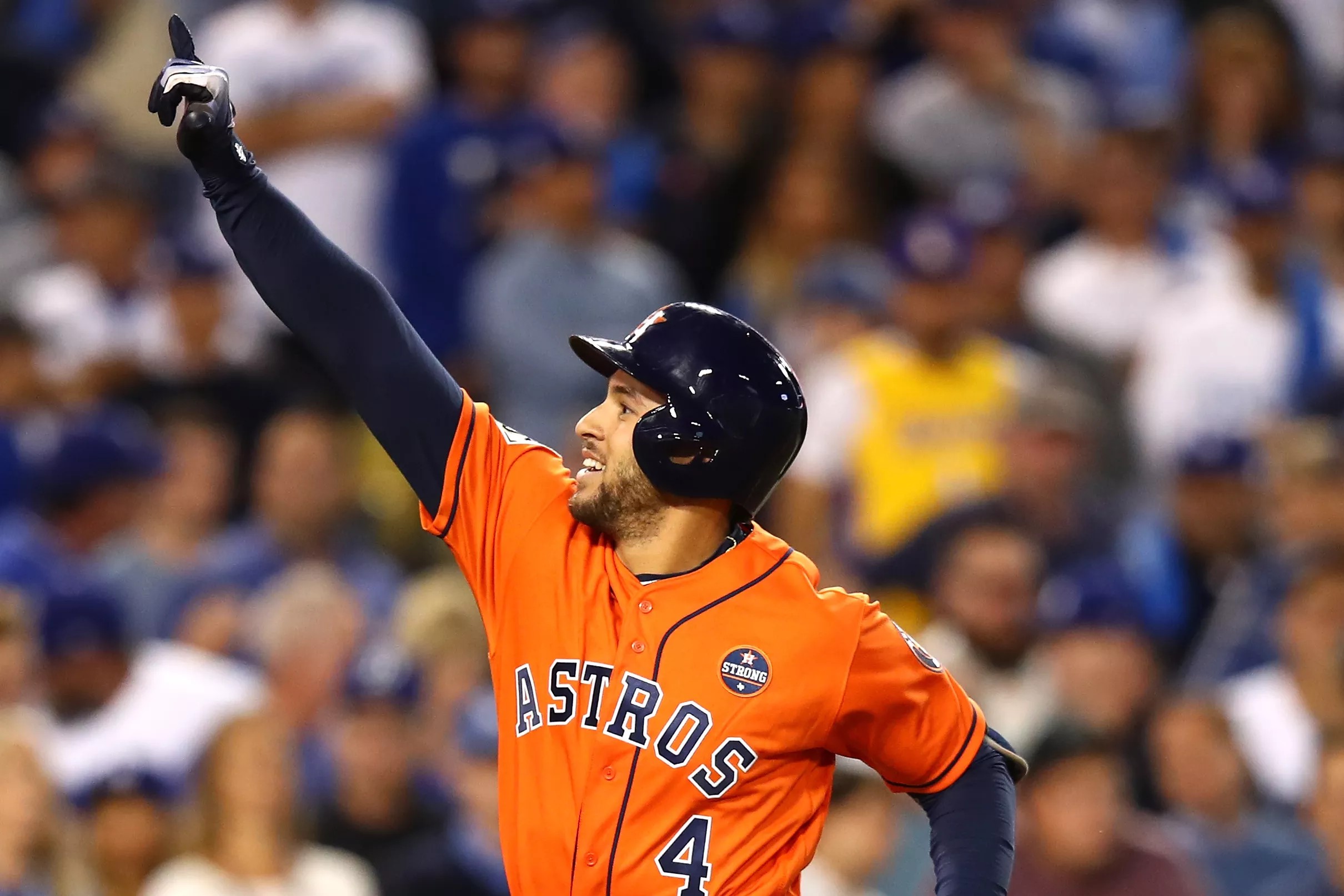 Springer becomes the 1st player to hit home runs in 4 straight World ...