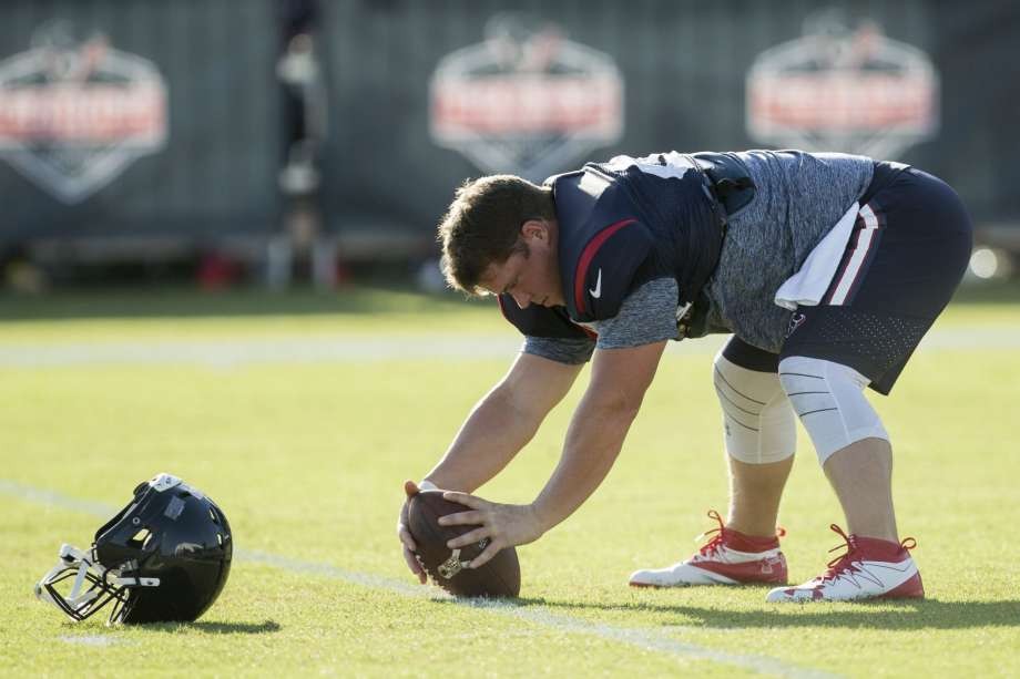 Long snapper Jon Weeks upbeat about Texans' special teams