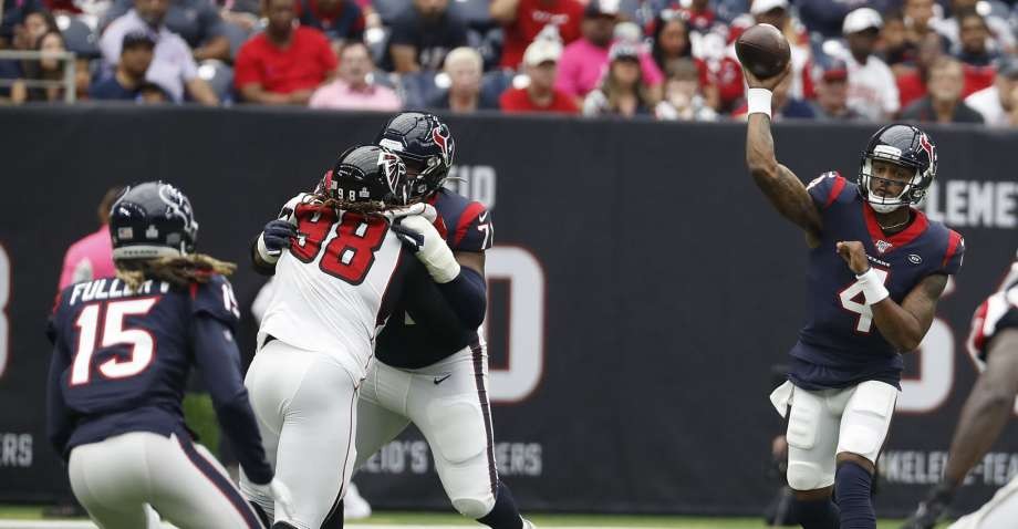 Texans' offensive line making progress