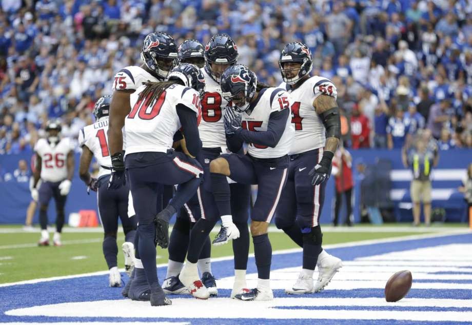 All the freebies you can get because the Texans won