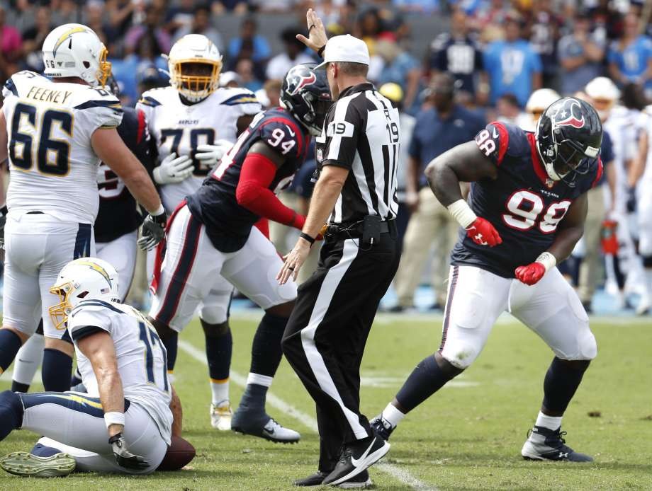 Texans' nose tackle D.J. Reader clears path for teammates