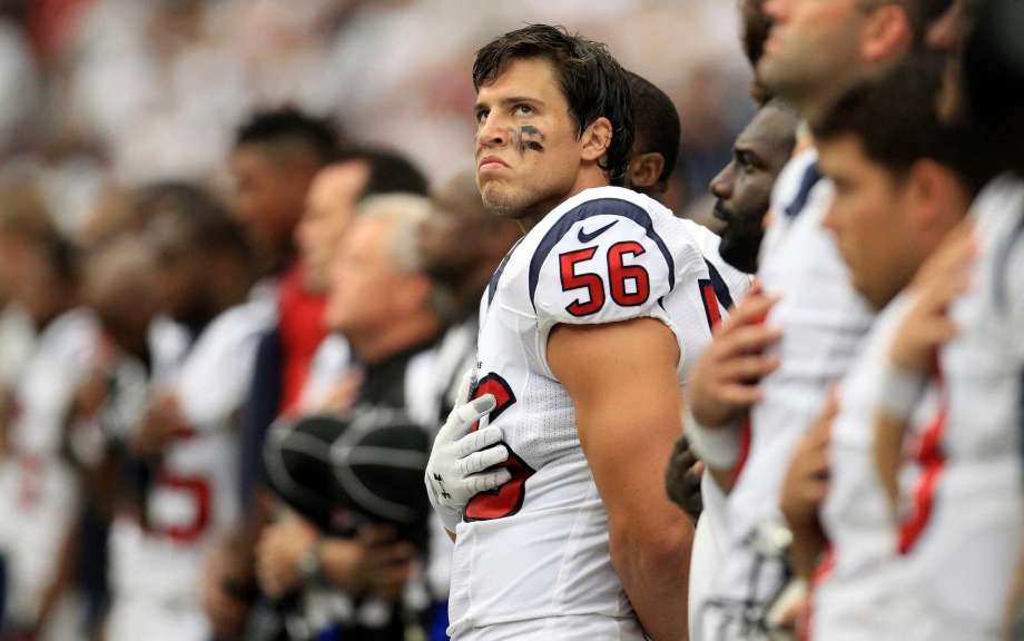 Texans' Brian Cushing nominated for Salute to Service award