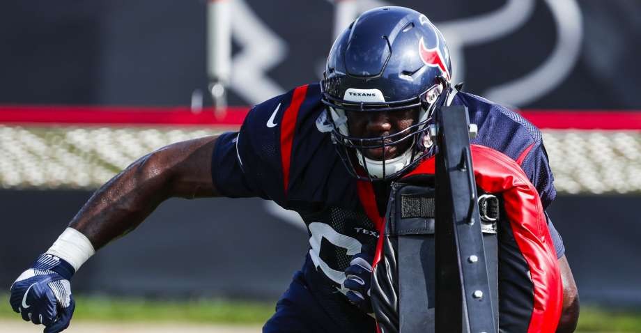Texans' offensive line changes include starting Roderick Johnson