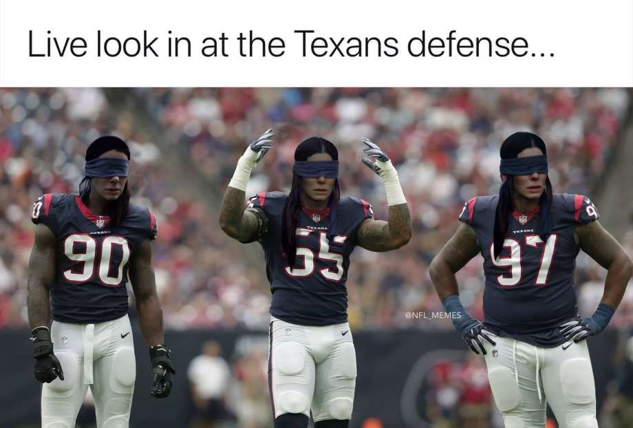 NFL memes mock Texans' playoff misfortune