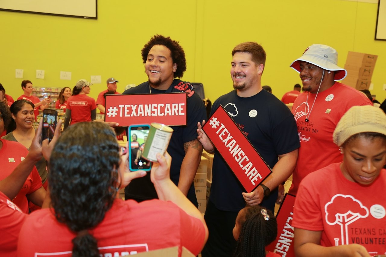 Breakfast: Texans Care Volunteer Day Recap