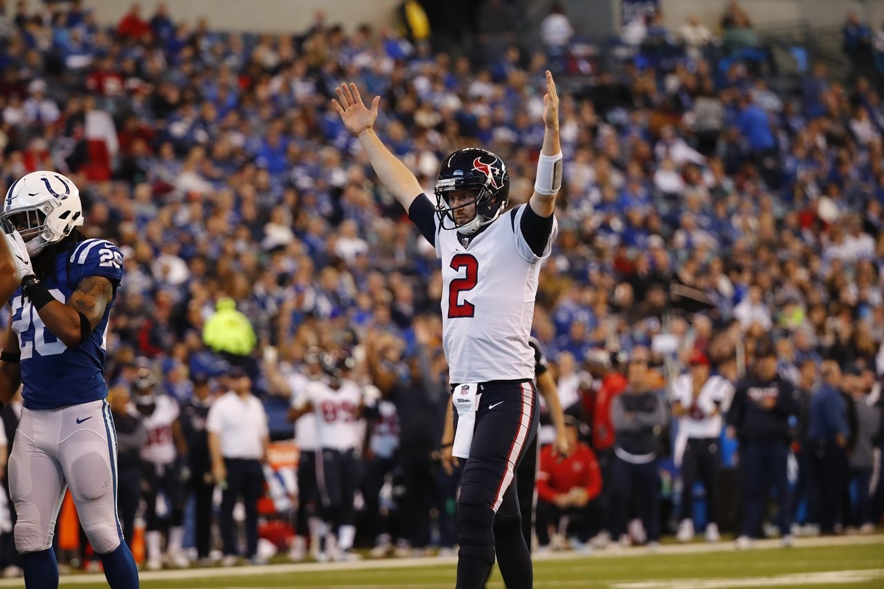 Alfred Blue scores lone TD in Texans loss to Colts