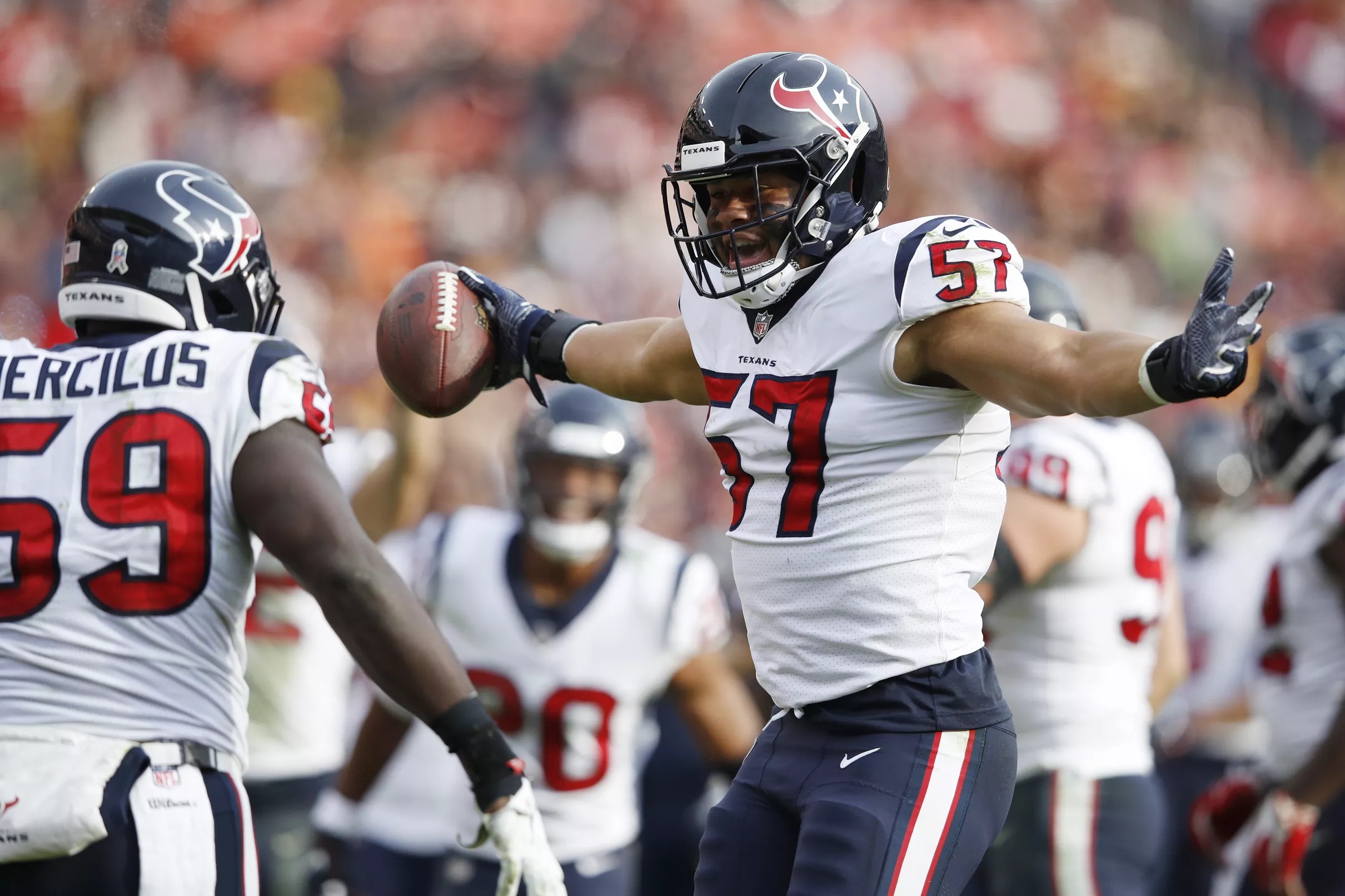 Pro Football Focus Grades Texans In Win Over Redskins