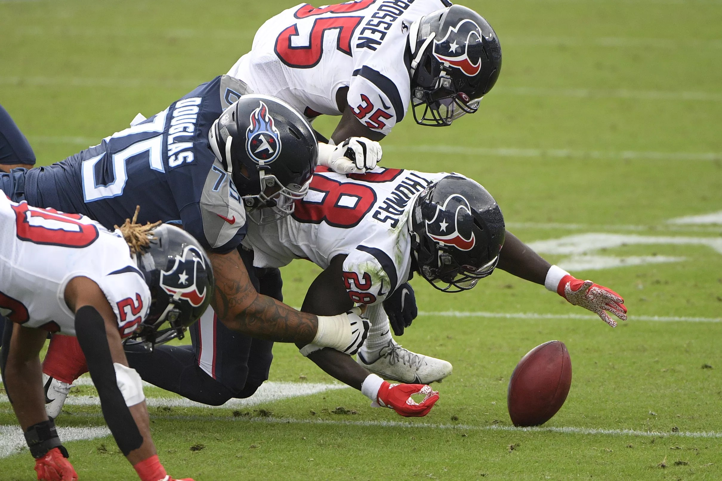 Houston Texans Injury News: Michael Thomas Out For Season With Torn ...