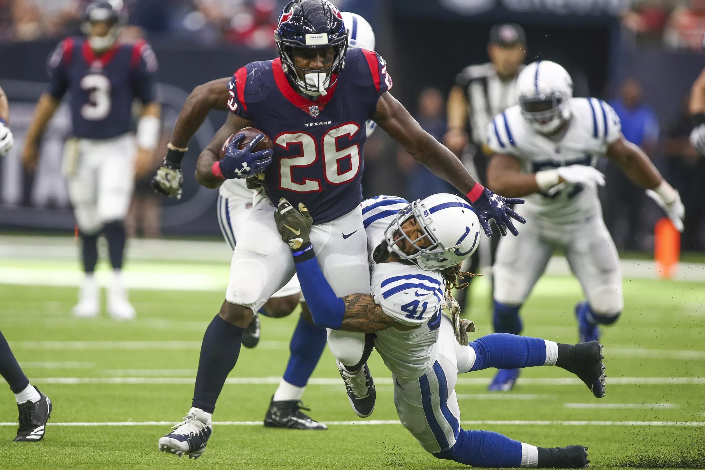 Colts vs. Texans Snap Counts