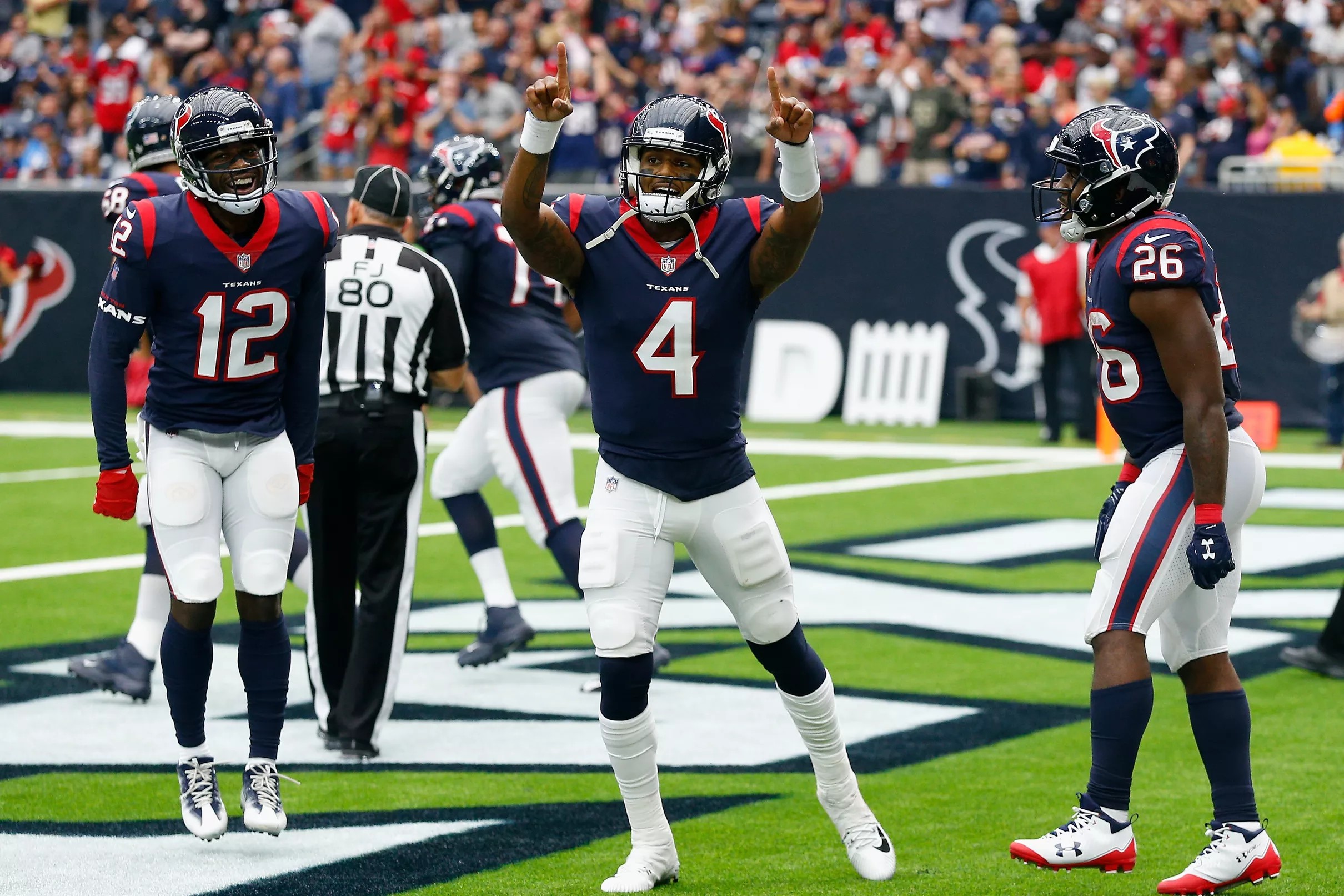 Final Score: Texans 57 Titans 14