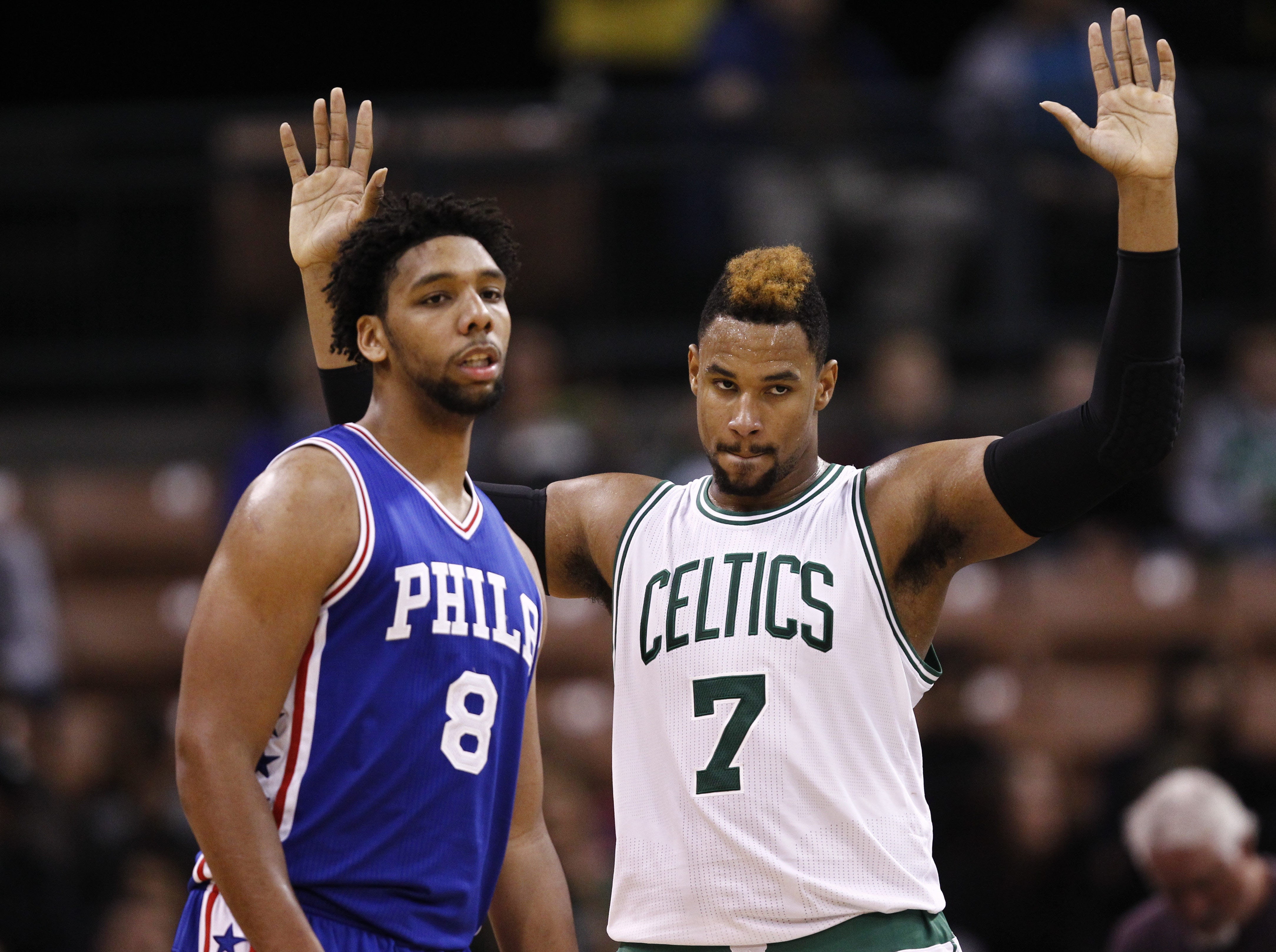 Why Trading 76ers' Center Jahlil Okafor To The Celtics Would Make Sense ...