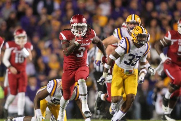 Arkansas vs. LSU: Game Grades, Analysis for Razorbacks and Tigers