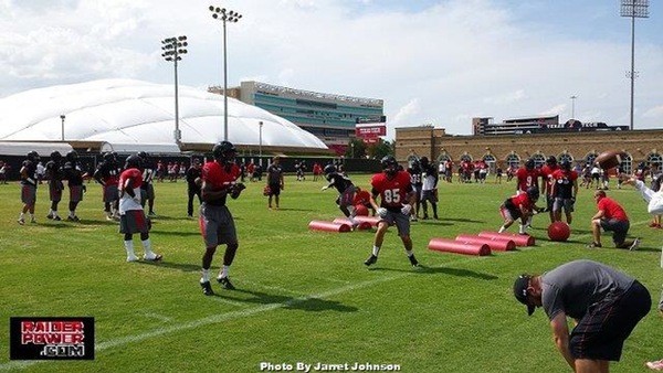 Video: Texas Tech Fall Camp