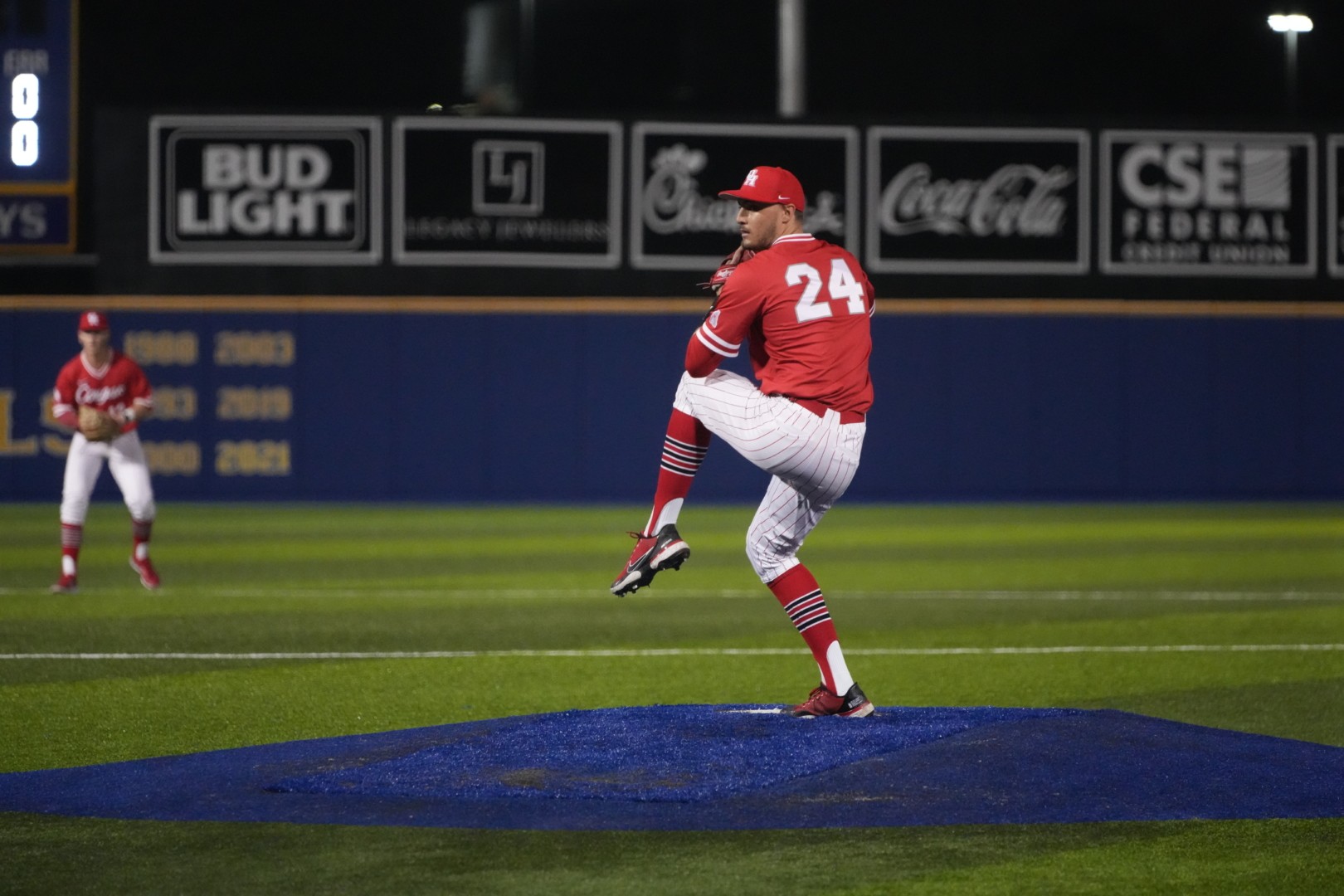 UH baseball defeats McNeese for first win of 2022