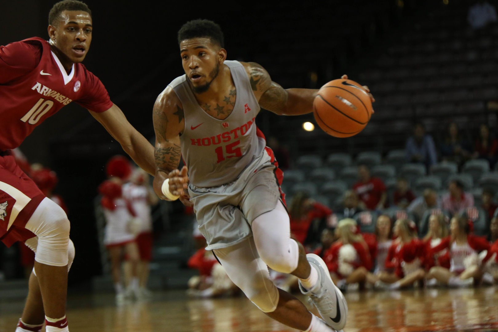 Devin Davis’ double-double leads rout of Arkansas