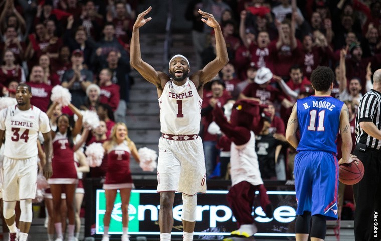 Men's Basketball Upsets #8 SMU; Ends Mustangs' Undefeated Season