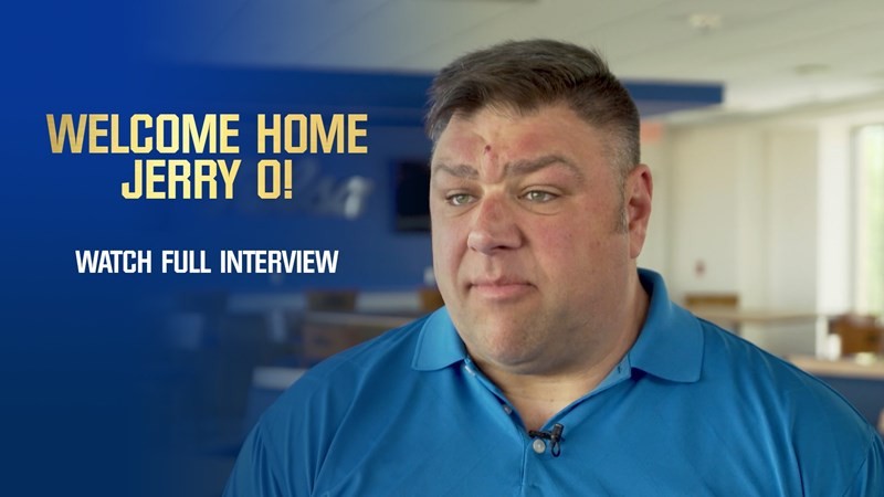 TU Athletics Welcomes Home Jerry Ostroski