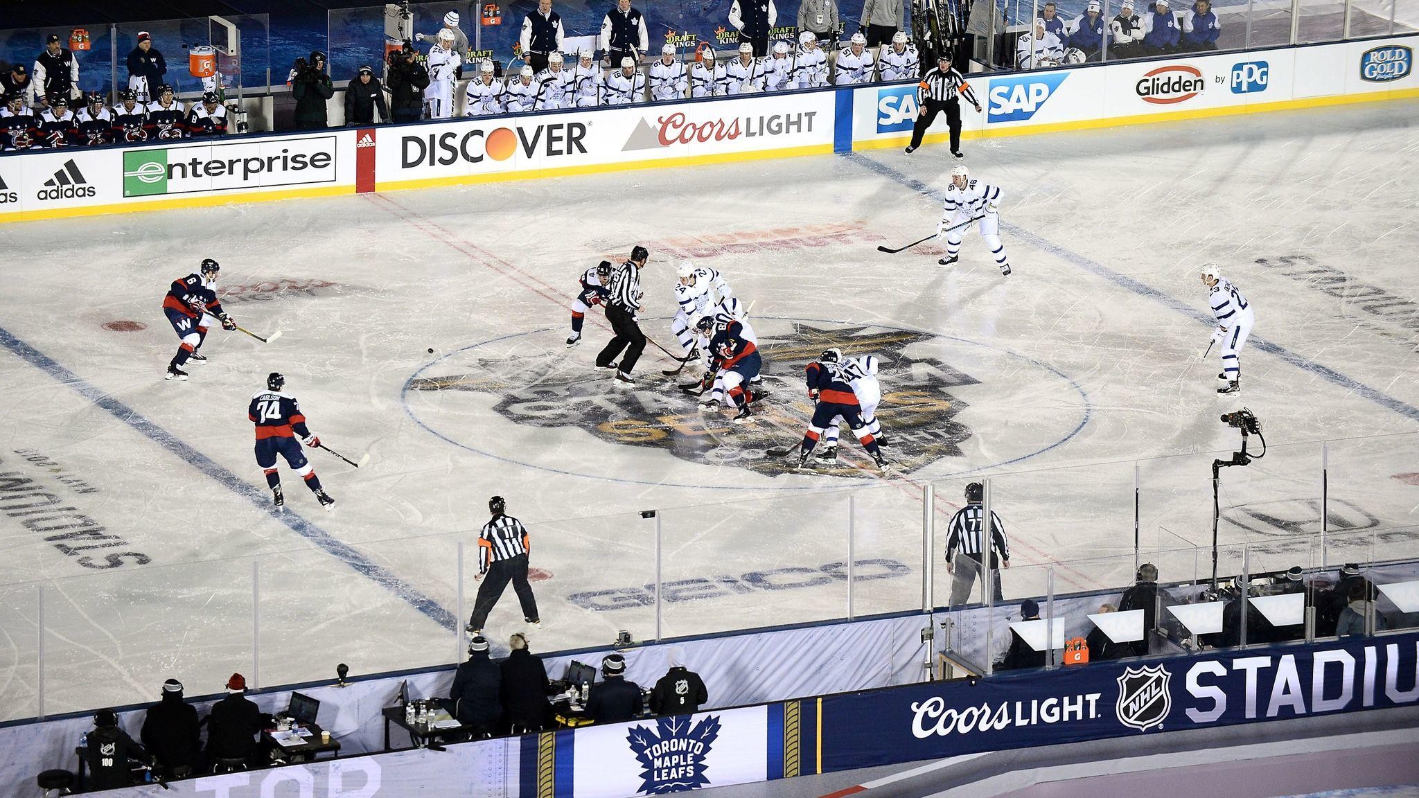 Stadium Series contest between Capitals and Maple Leafs a spectacular ...