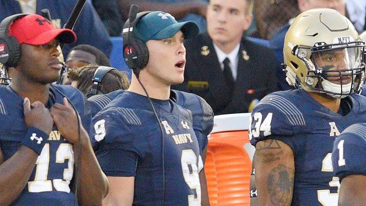 Navy starting quarterback Zach Abey expected to play Nov. 2 game at Temple