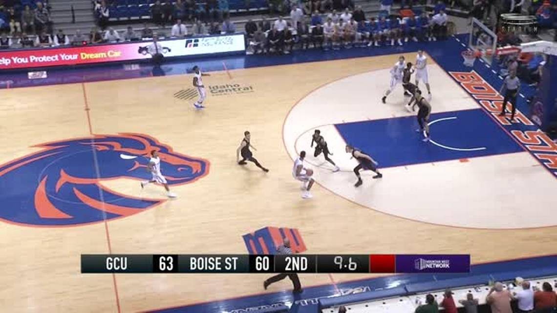 A bird's-eye view of Lexus Williams' game-tying 3-pointer vs. Grand ...