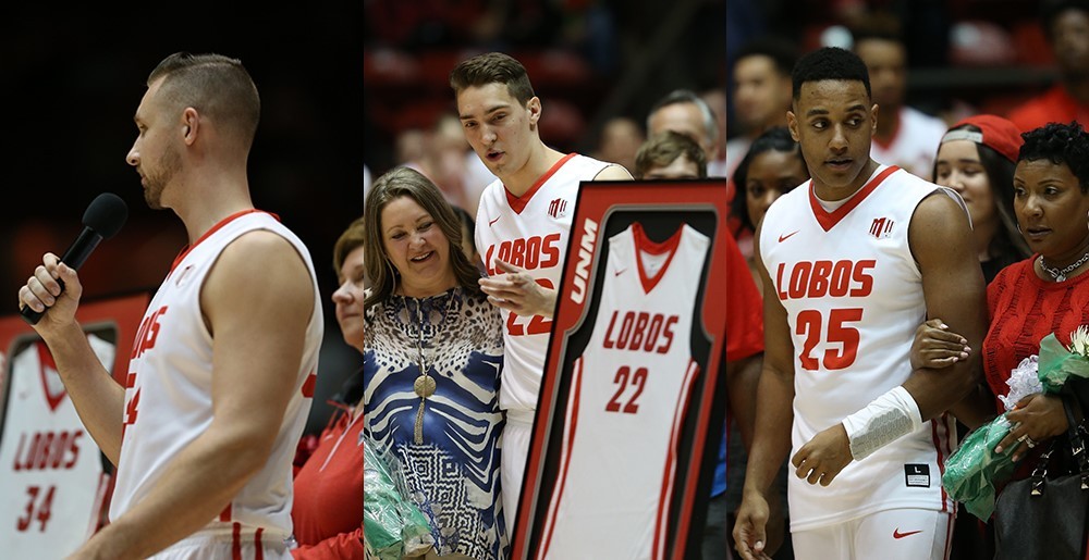 Lobos Celebrate Senior Night, Fall to Aztecs