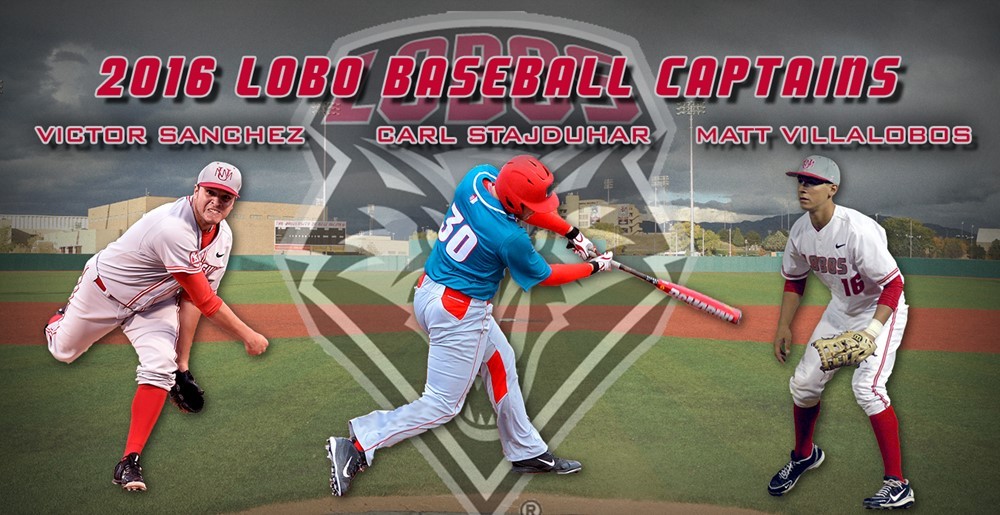 Lobo Baseball Announces Captains for 2016