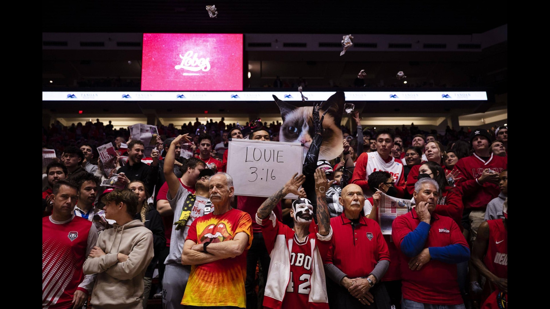 Photos: UNM Lobos mens basketball team faces off against CSU Rams in ...
