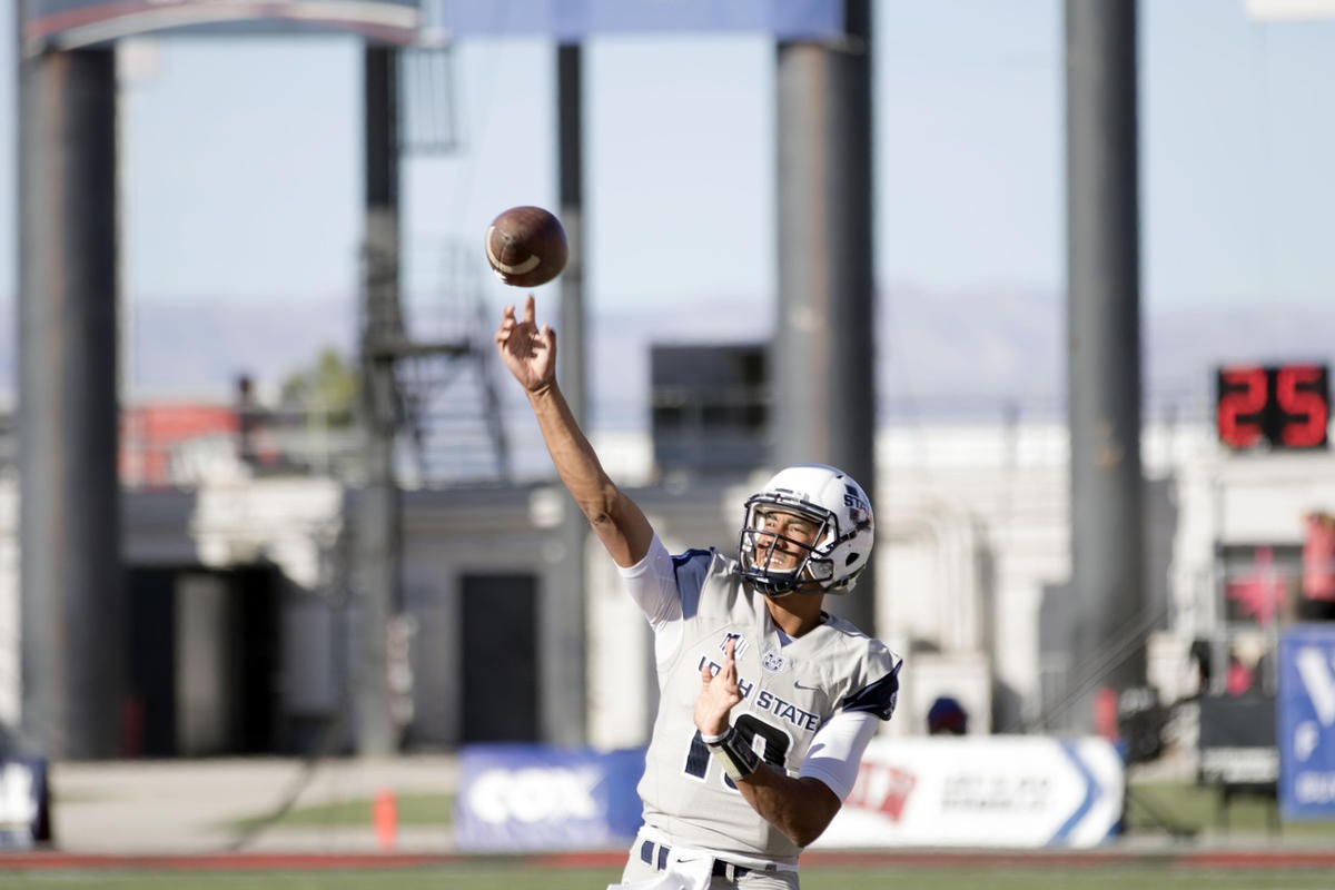 USU football: quarterbacks had a productive spring under second-year ...